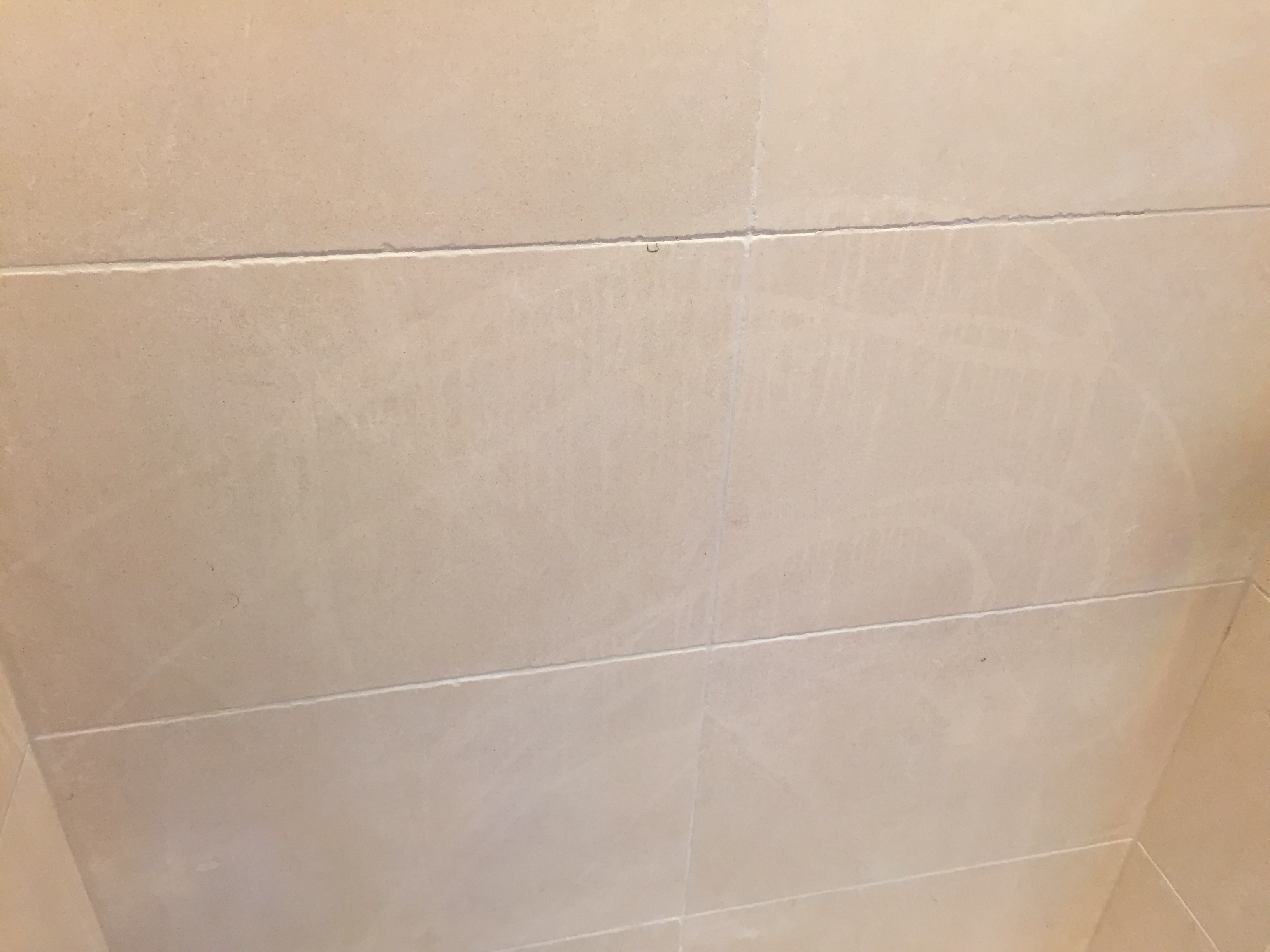 Limestone Etch Damage in Shower - Sunningdale Berkshire - Hard Floor ...